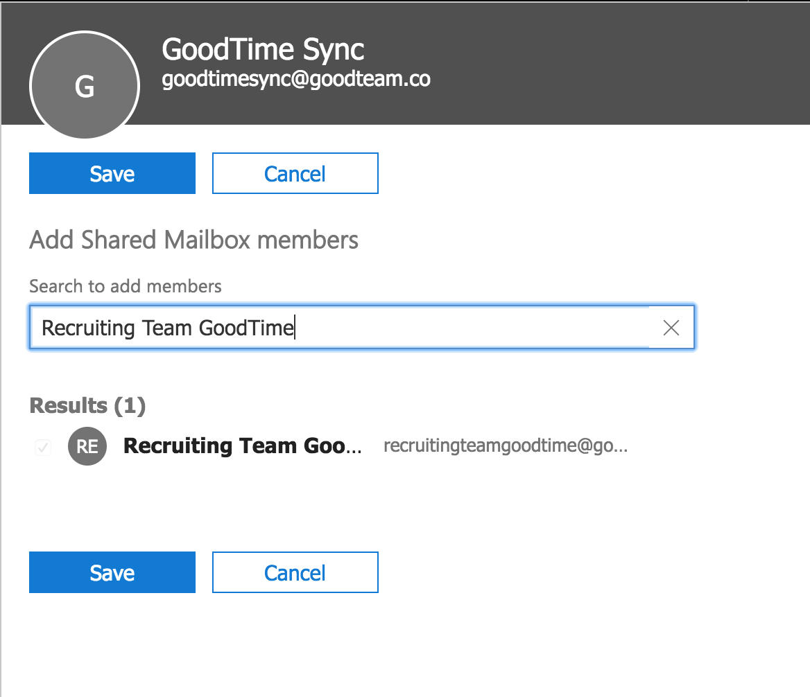 Office 365 + GoodTime Integration Guide (O365) – GoodTime Support