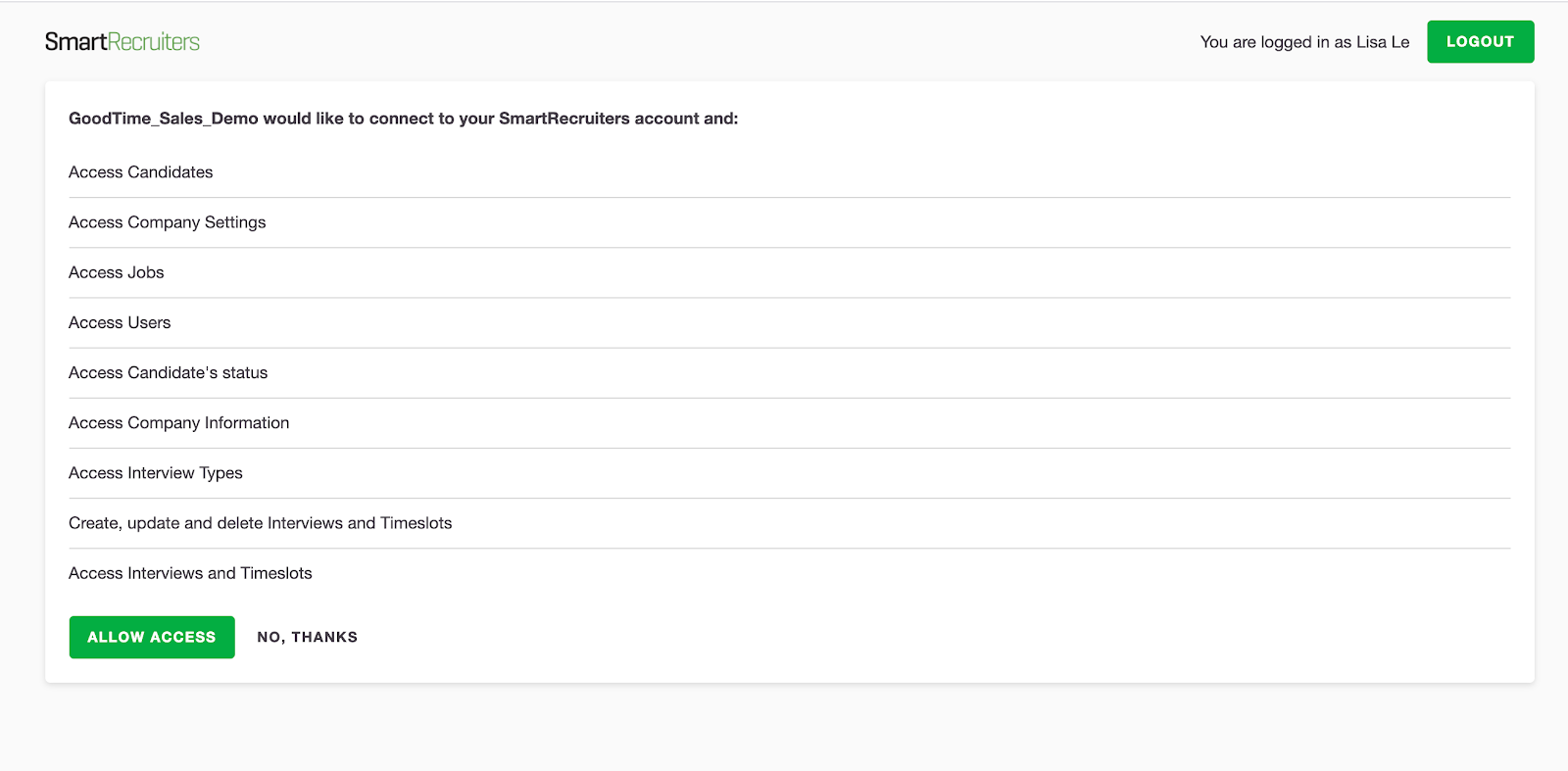 SmartRecruiters + GoodTime Integration Guide – GoodTime.io