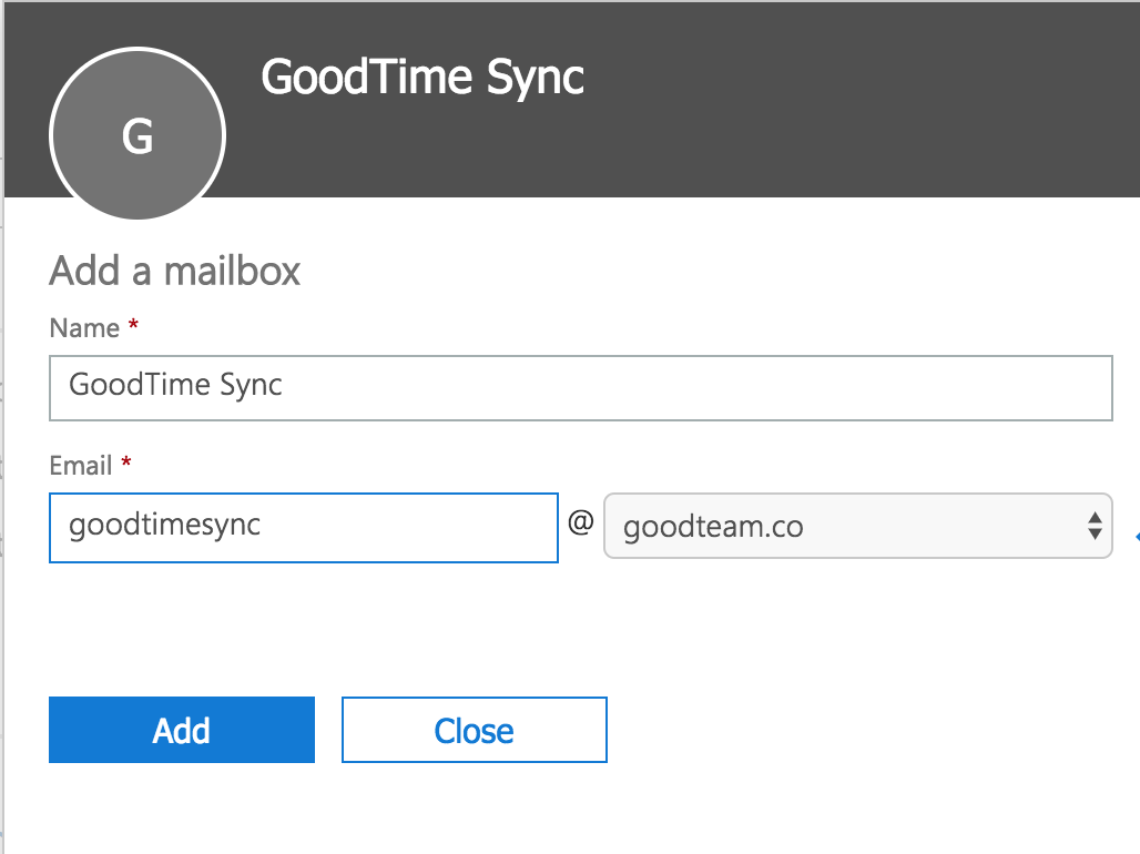 Office 365 + GoodTime Integration Guide (O365) – GoodTime Support